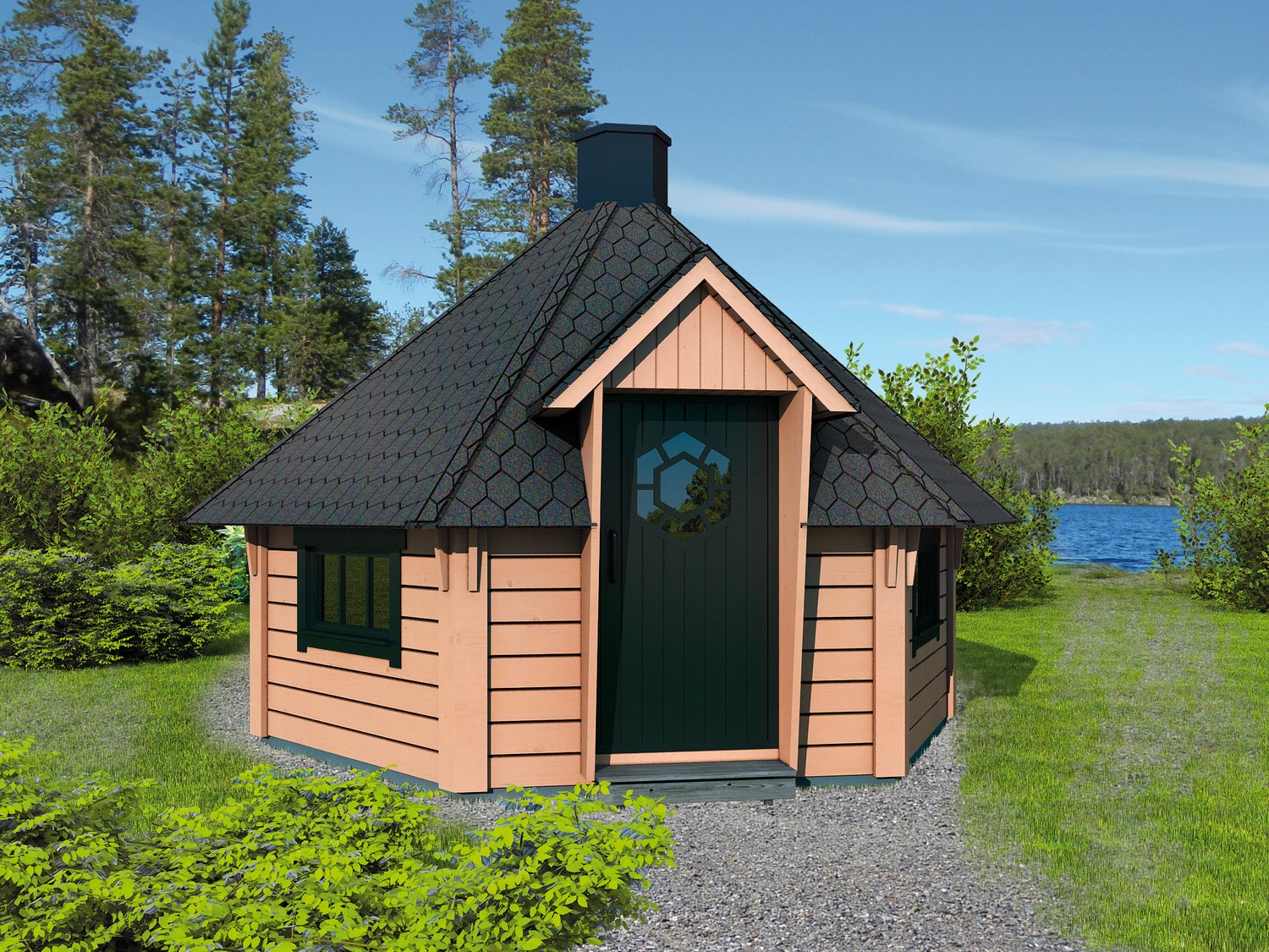 Sensaatiohinta 1699 eur! Alkuperäinen Grillikota. Lämpöpumppu kaupan ...